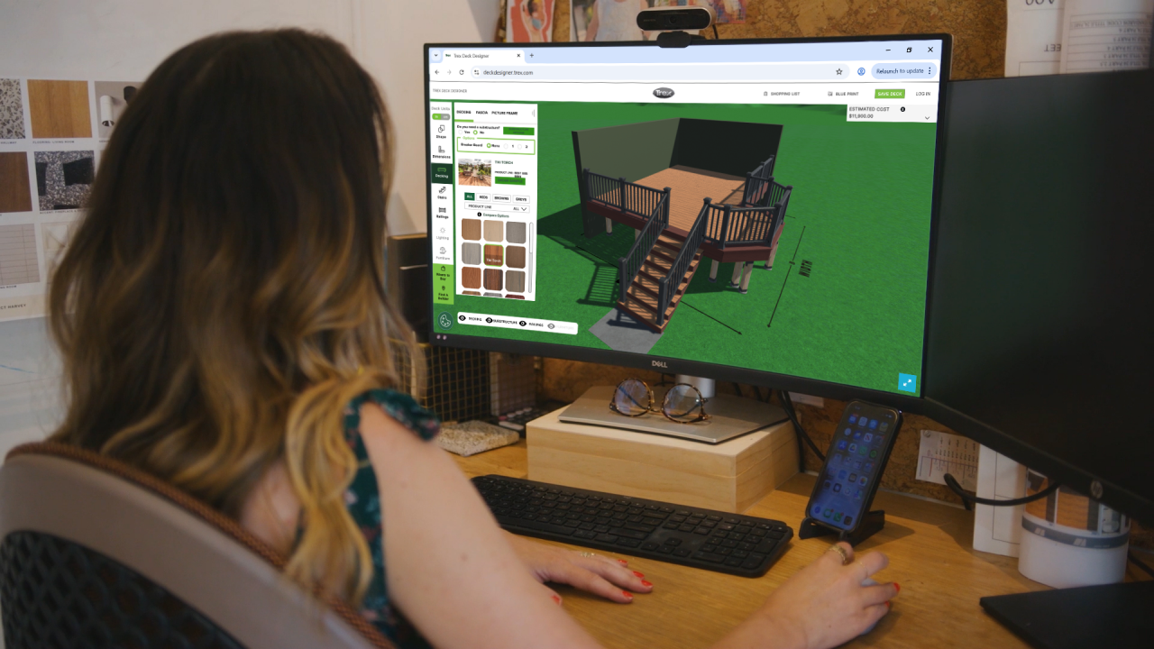 How to Build a Freestanding Deck | Trex